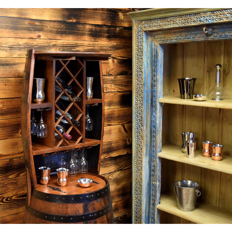 Drumawillin bar with wine storage store